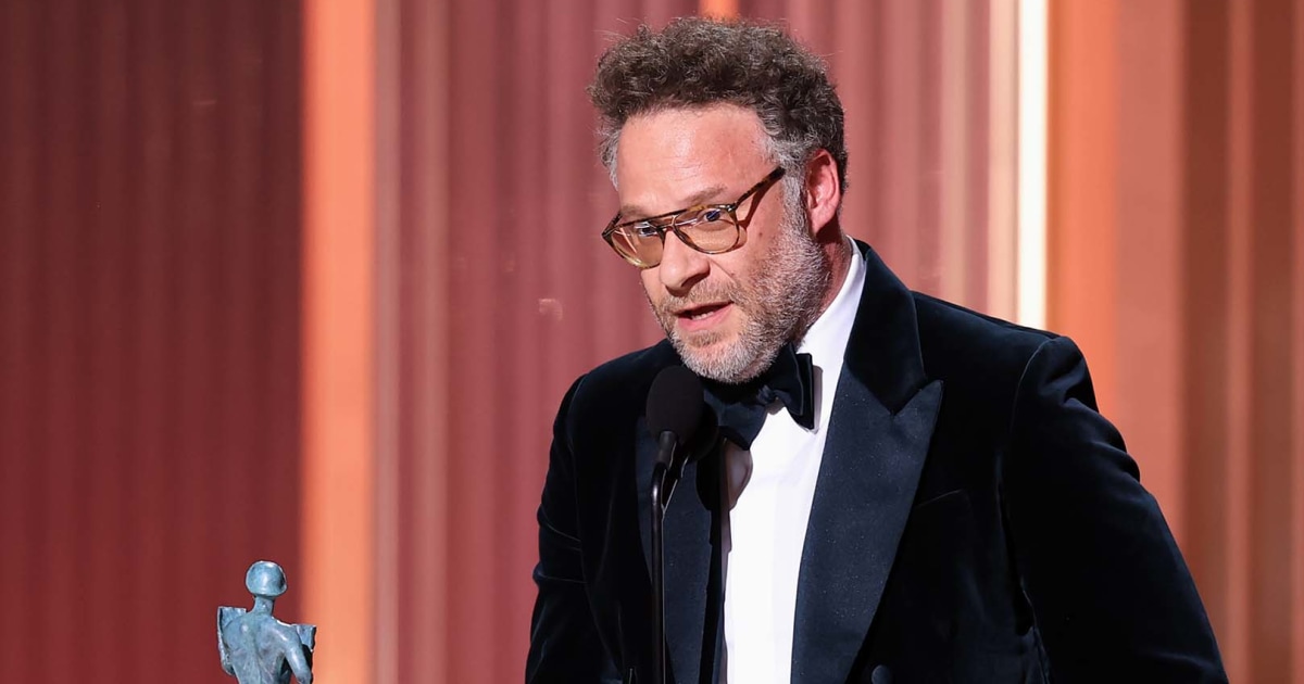 Seth Rogen Accepts Late Co-Star Catherine O’Hara’s Actor Award With ...