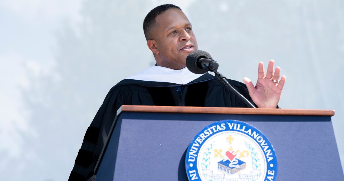 Craig Melvin Honors Late Brother Lawrence In Villanova Commencement Speech