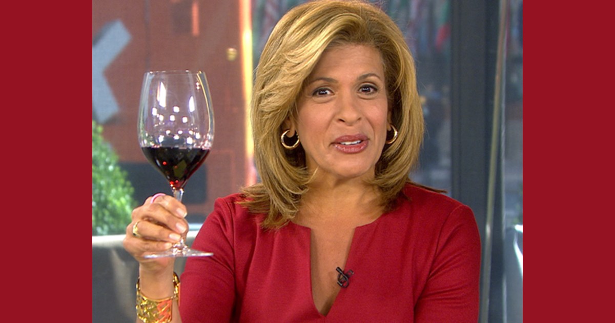 Hoda returns, demands bigger glass of wine
