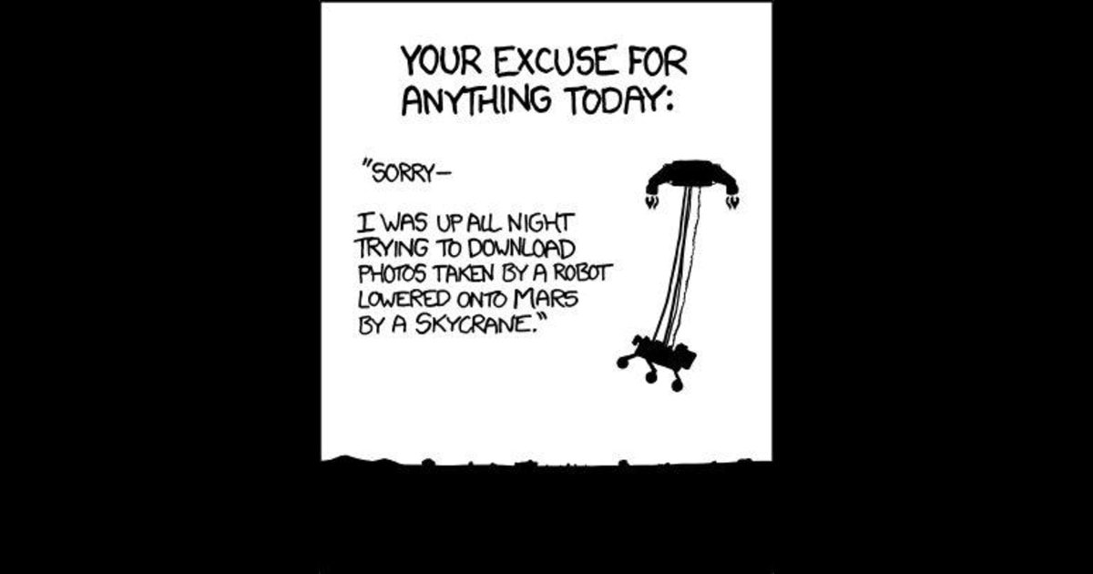 xkcd mars rover comic