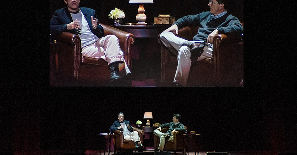 Jon Stewart tells Stephen Colbert: I nearly quit 'Daily Show' over ...