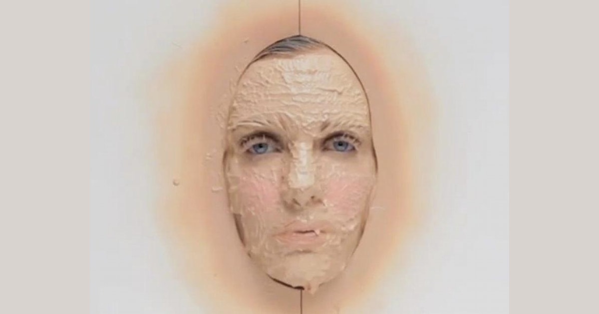 Viral video proves too much makeup is disgusting
