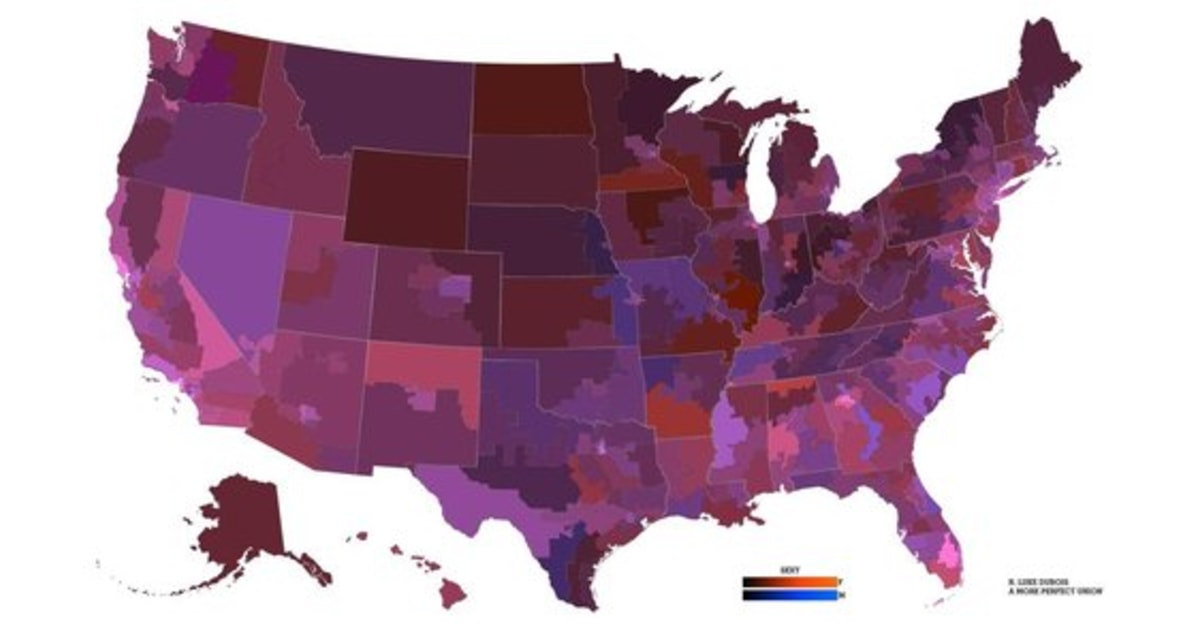 Online dating maps reveal kinkiest and loneliest places