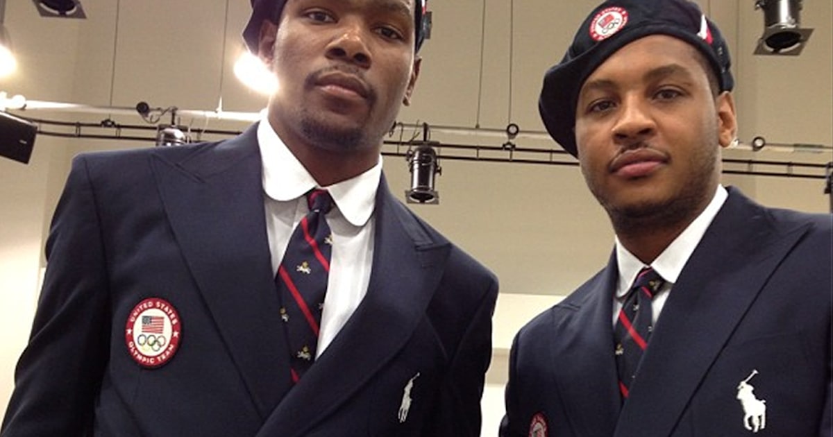 Dapper! Team USA shows off Olympic uniforms