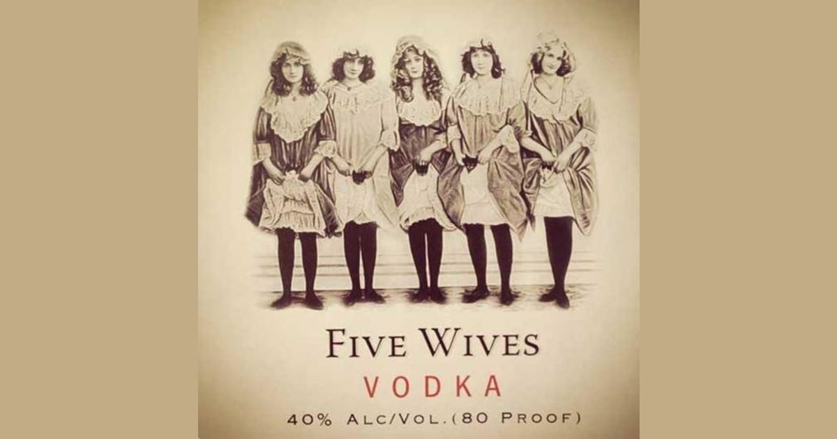 vodka label 5