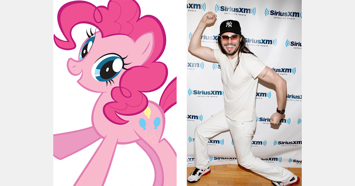 Rocker Andrew W.K. speaking at My Little Pony convention