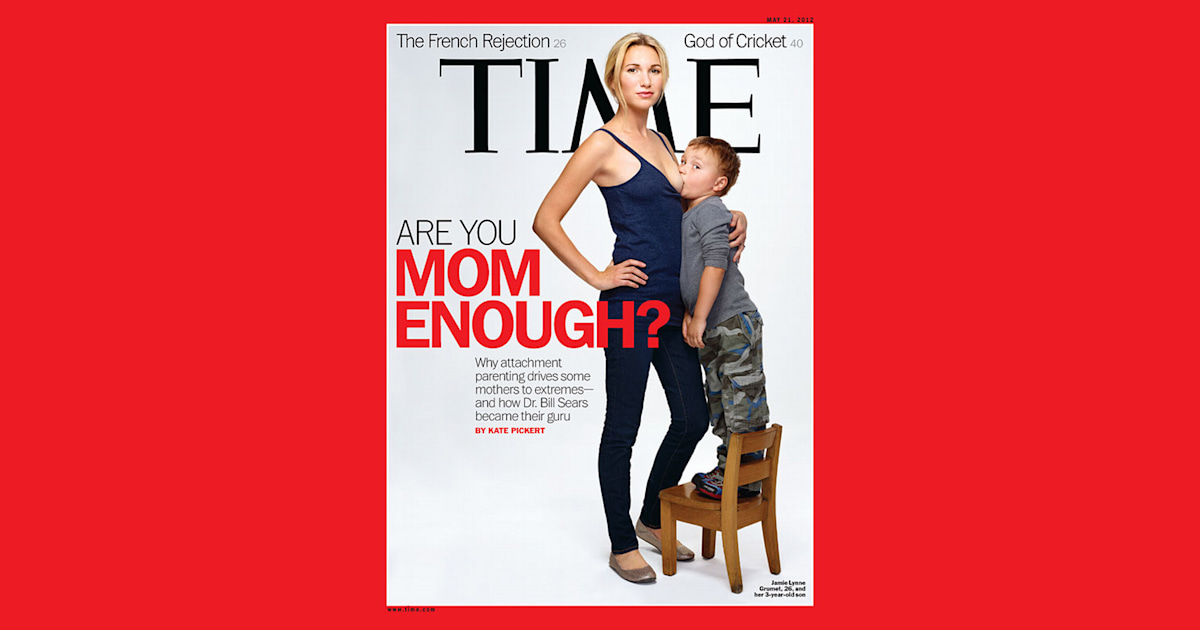 Time Cover Mom Defends Breast Feeding 3 Year Old Son
