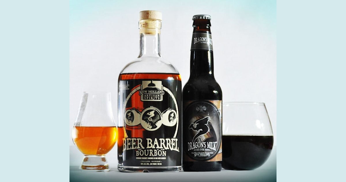 Bourbon, beer share barrels for a smooth spirit