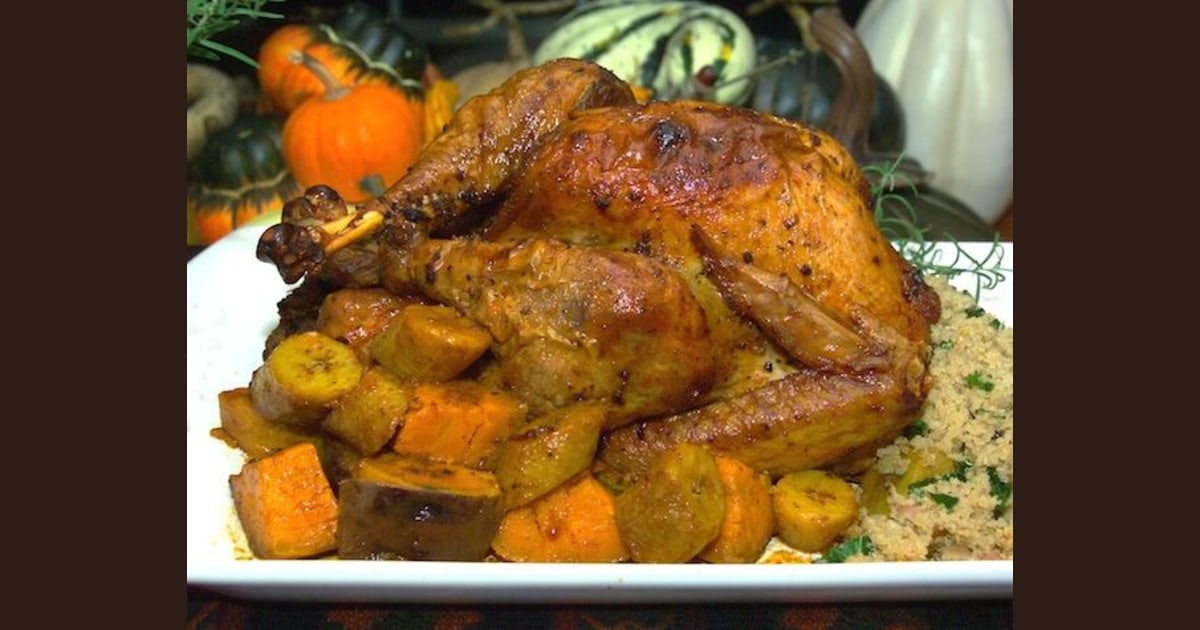 Make a Latin-style Thanksgiving turkey with adobo