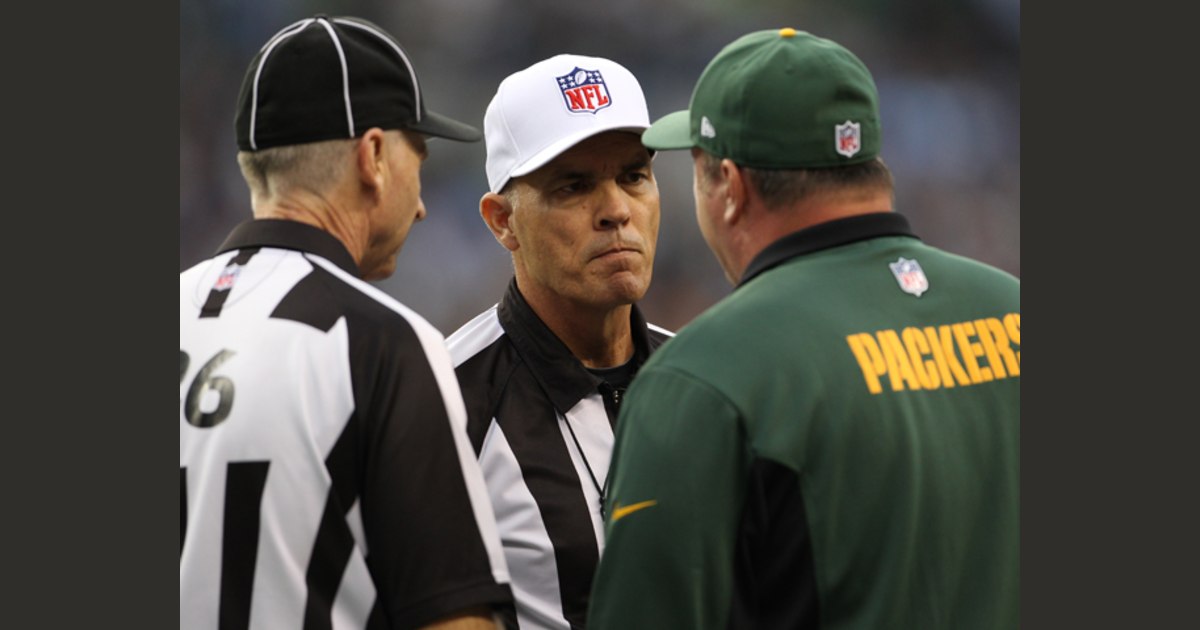 Upon further review, replacement ref stands by controversial call