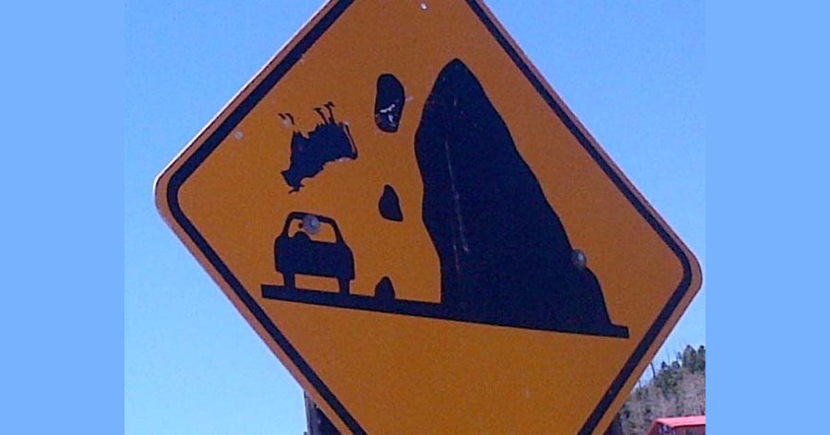 And the winner of the wacky road signs contest is ...