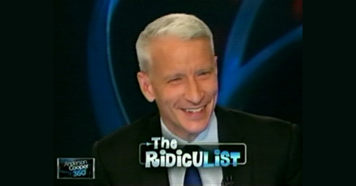 Anderson Cooper's 'defense' for giggle fit is ... Matt Lauer?