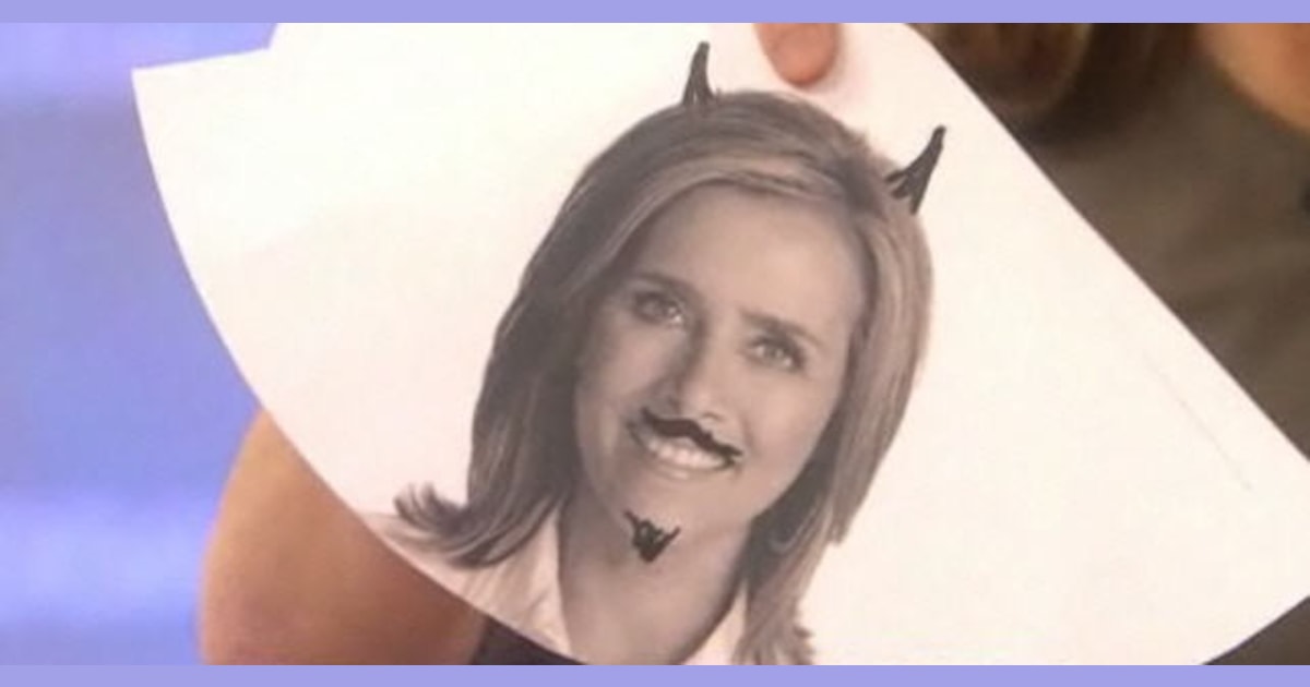 Matt defaces Meredith's photo -- and she gets even!