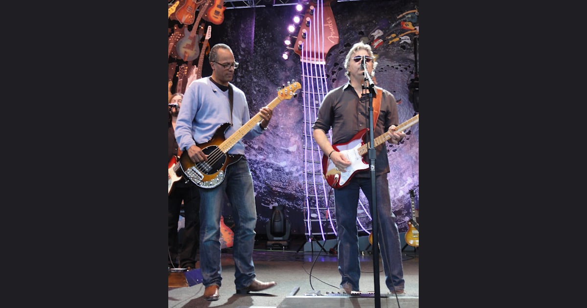 Lester Holt on jamming with Steve Miller Band