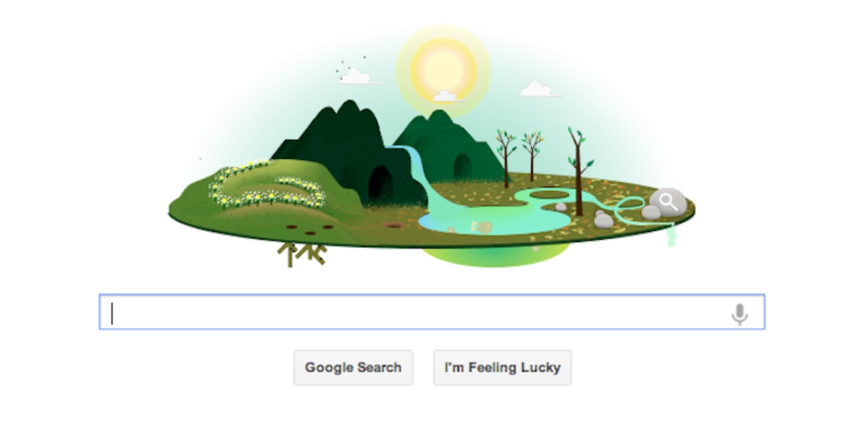 Birds, bears and badgers in Google's Earth Day Doodle