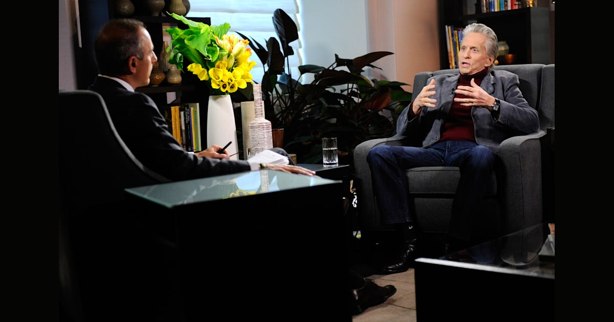 Michael Douglas tells Matt Lauer, odds are he's got throat cancer 'beat'