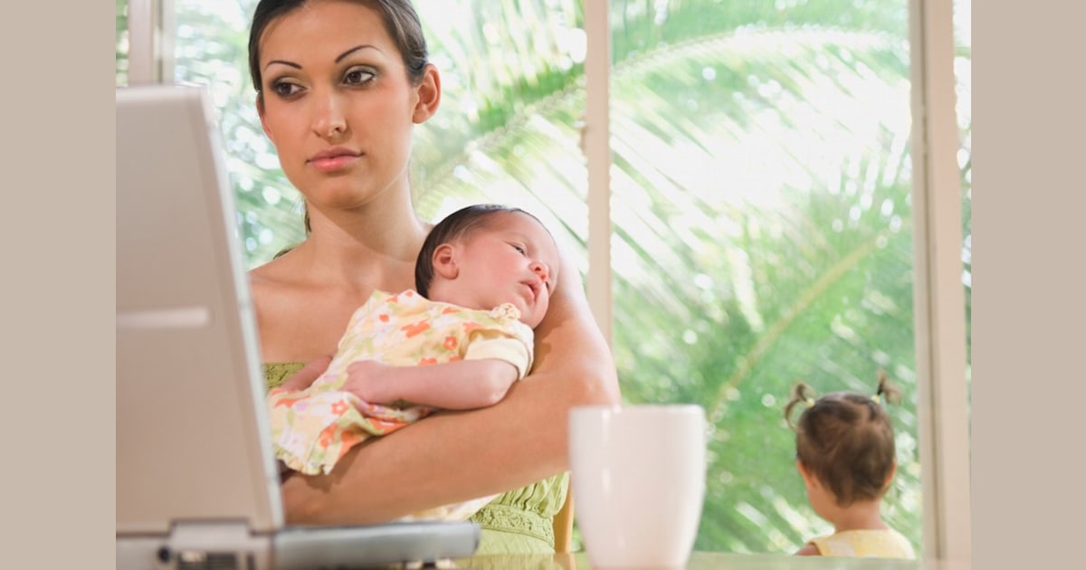 Telecommuting might be wrong answer for stressed-out parents