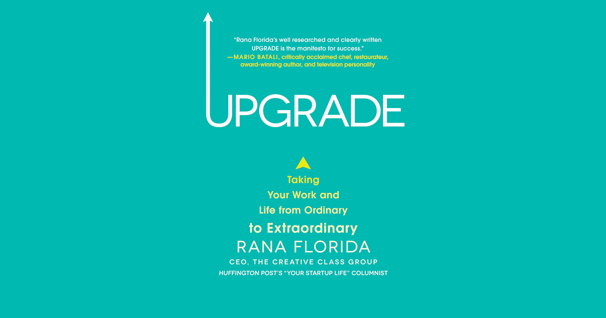 'Upgrade': Learn to have fun, work hard and give back more effectively