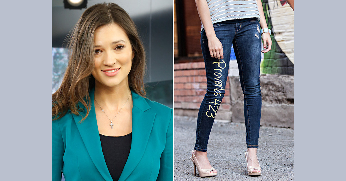 Ex-Victoria's Secret model launches Christian-inspired clothing line