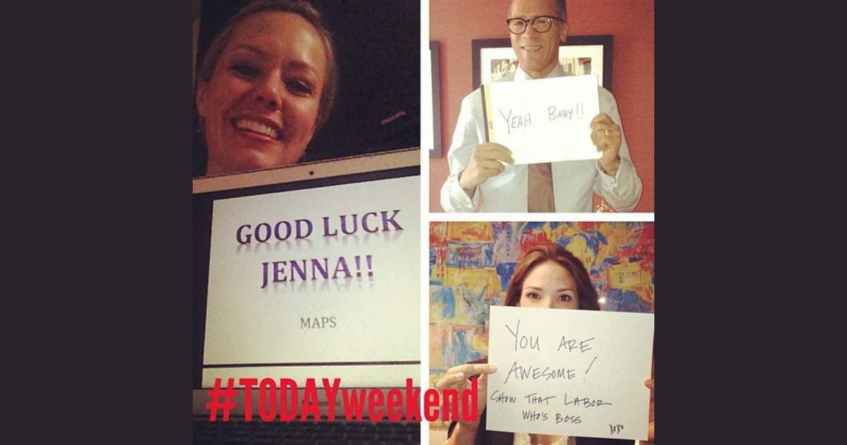 Share your well wishes for mom-to-be Jenna Wolfe
