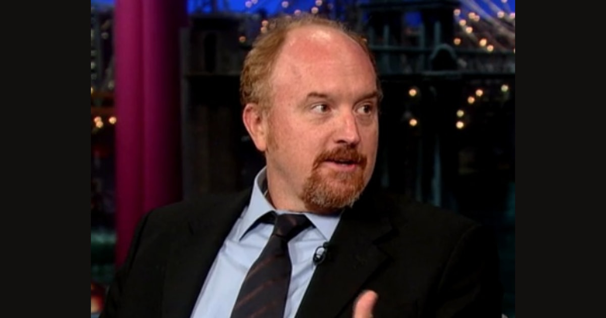 Louis C.K. tells David Letterman he found a dead body