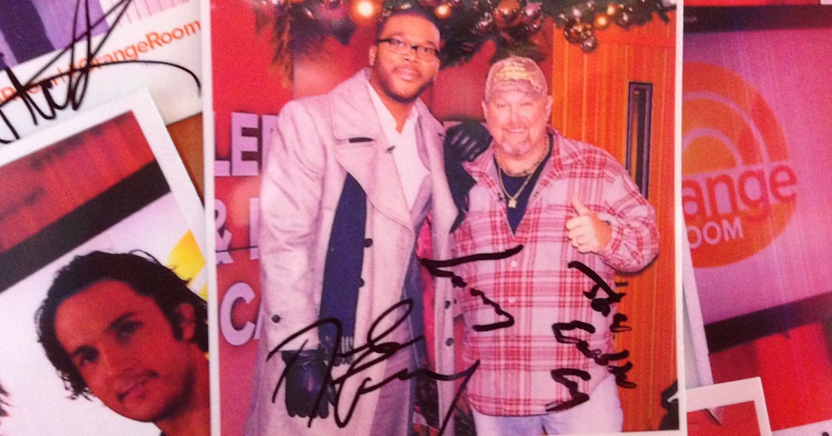 TODAY's Snap: Tyler Perry and Larry the Cable Guy