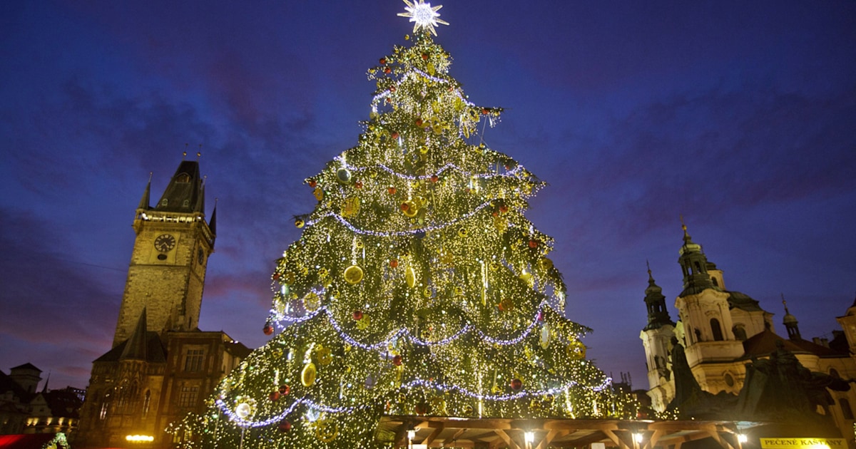 Festive holiday lights around the world