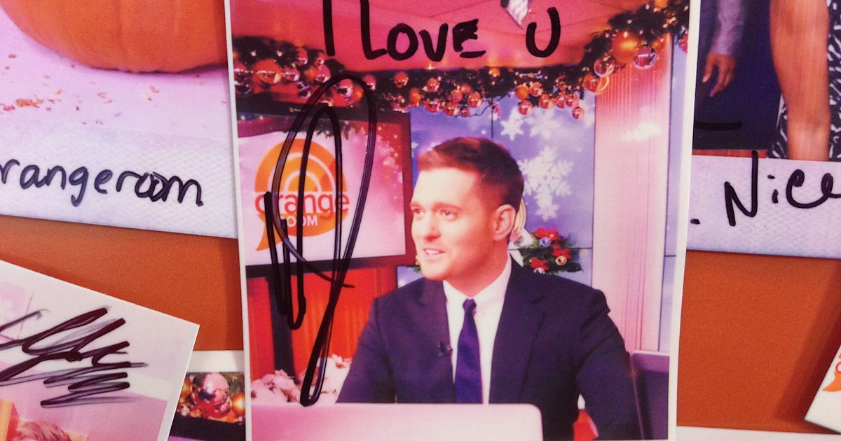 TODAY's Snap: Michael Buble