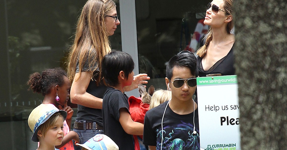 Jolie-Pitt family gets wild with visit to zoo in Australia