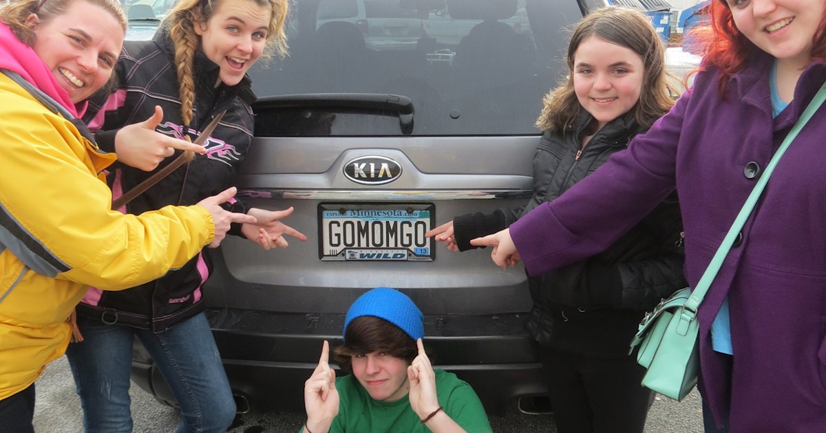 'GOMOMGO': Why moms go the extra mile with vanity plates