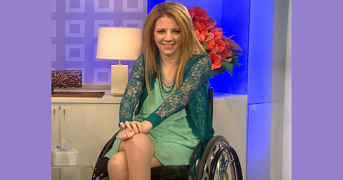 Paralyzed bride remains positive in face of financial hardships