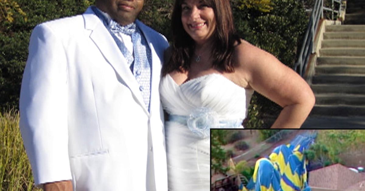 Wedding crashers: Hot air balloon wedding accident caught on video