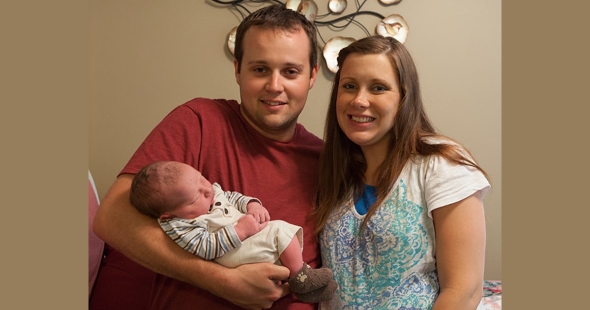 He's here! The Duggars introduce third grandchild