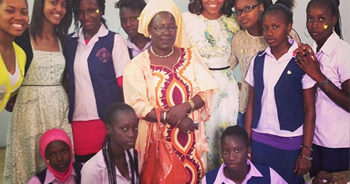 Michelle Obama makes Instagram debut with images from Africa