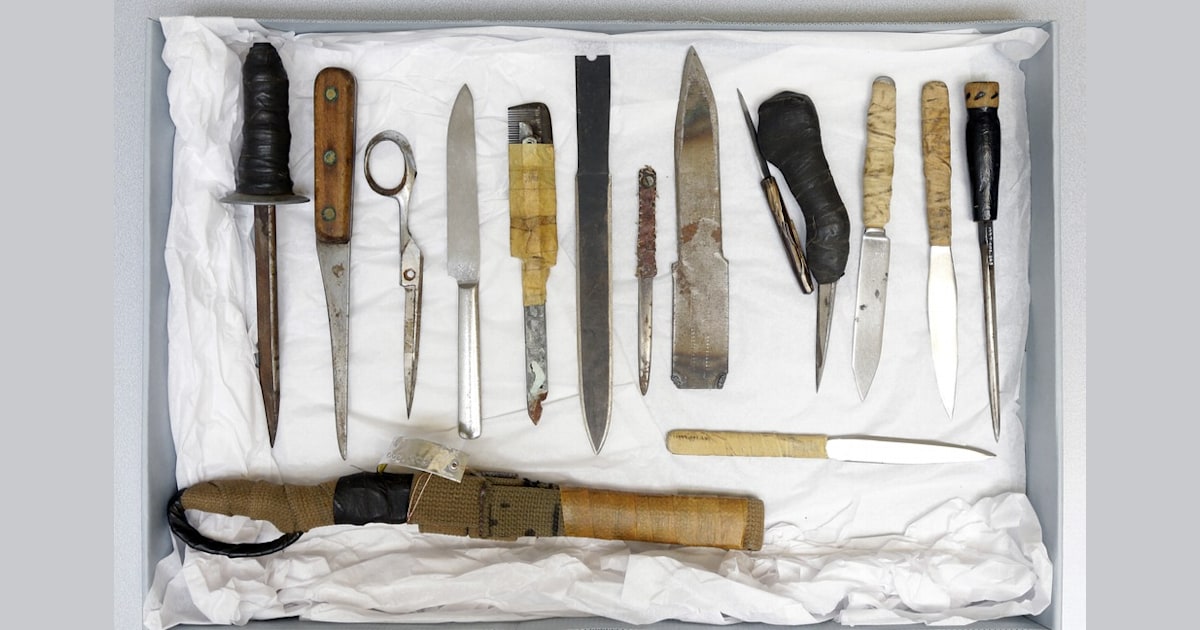 Shivs, more on display at historic Philly prison