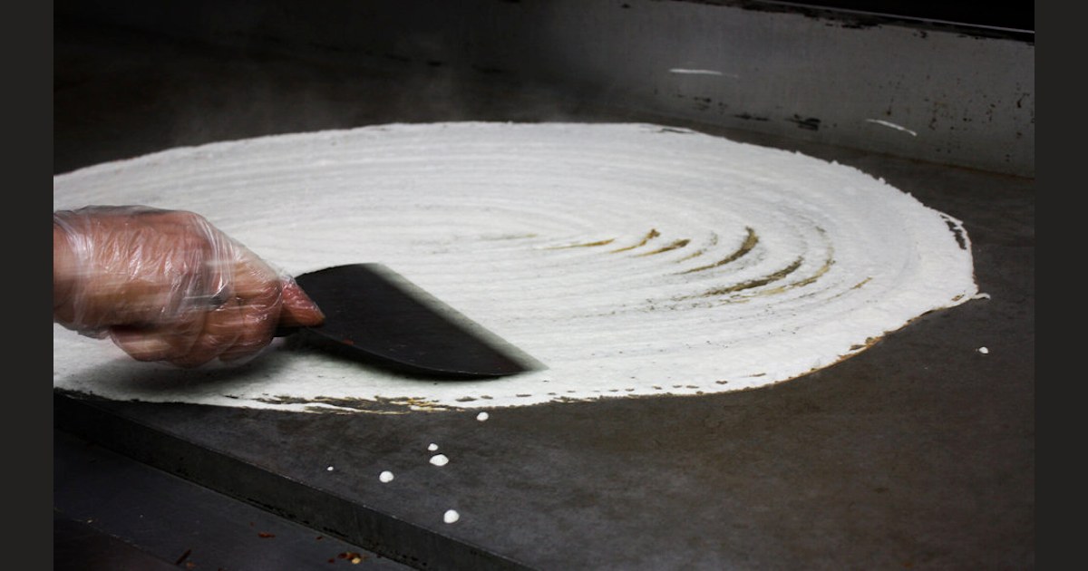 Get a taste of India by making dosa at home
