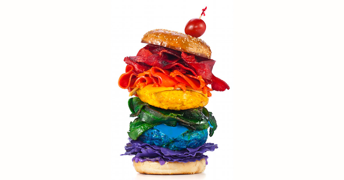 Eye candy! Photographer turns food into colorful feast