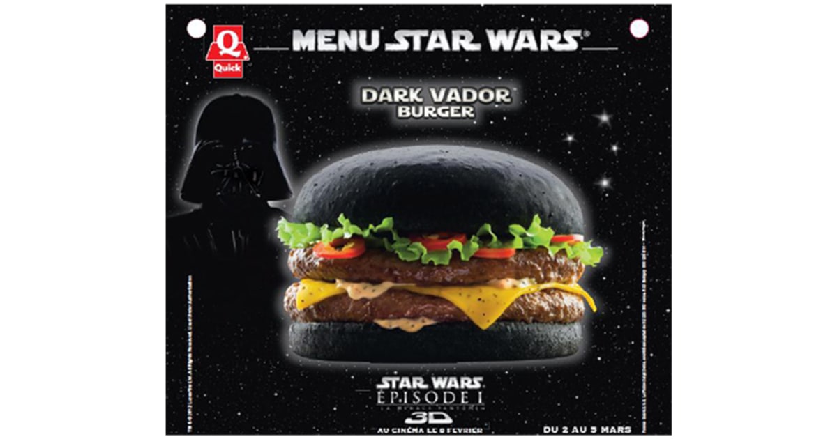 French fast-food chain offers 'Star Wars' burgers
