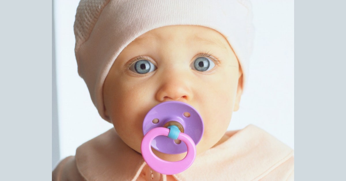 Why it may be OK to spit-clean your baby's binkie