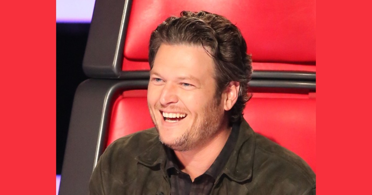 Blake becomes a coffee achiever on 'The Voice'