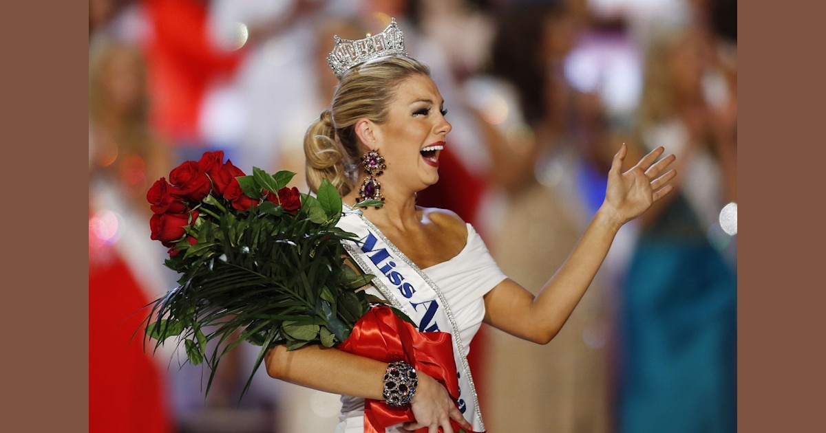 'There she is,' but without classic Miss America song