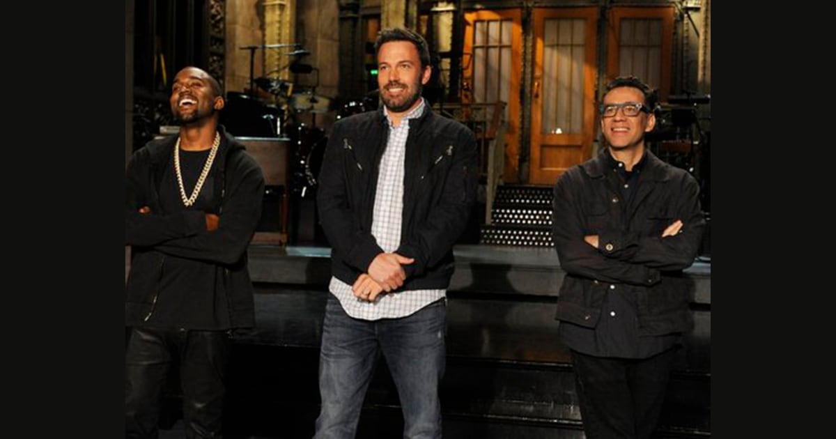 Ben Affleck, Kanye West hype season finale of 'SNL'