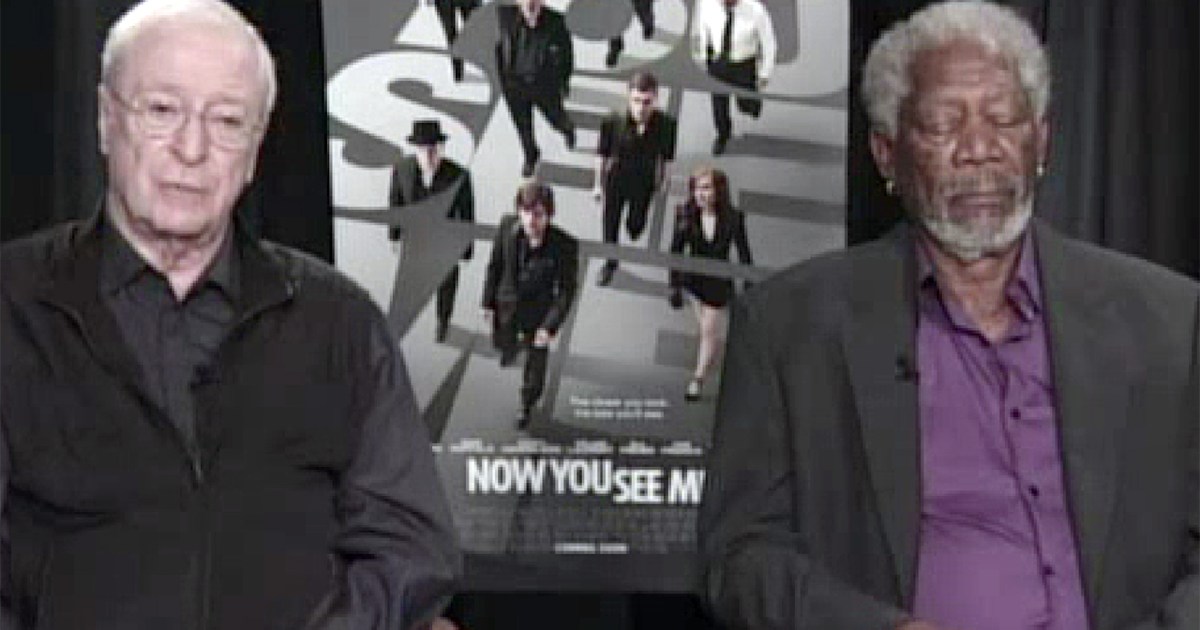 Morgan Freeman appears to doze off during live interview