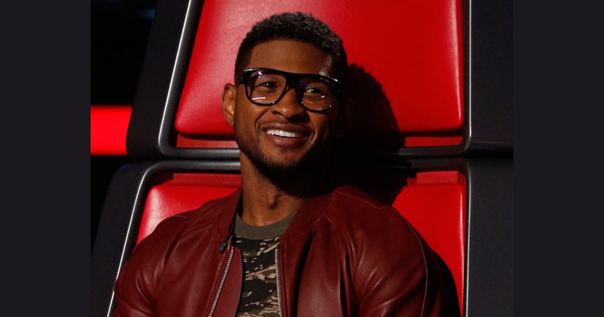 Usher hopes glasses help voters see Michelle's talent