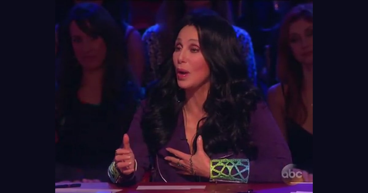 Cher gives props to the 'pimp' of the ballroom on 'Dancing With the Stars'
