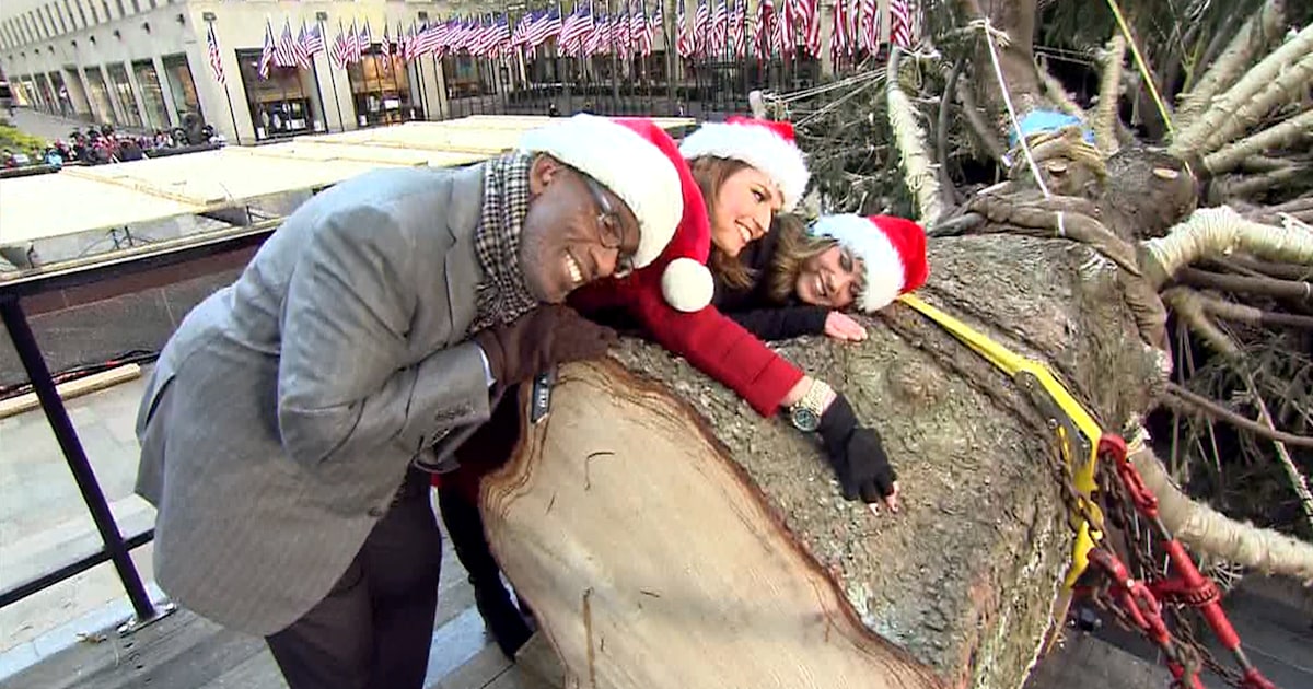TODAY welcomes Rockefeller Center Christmas tree
