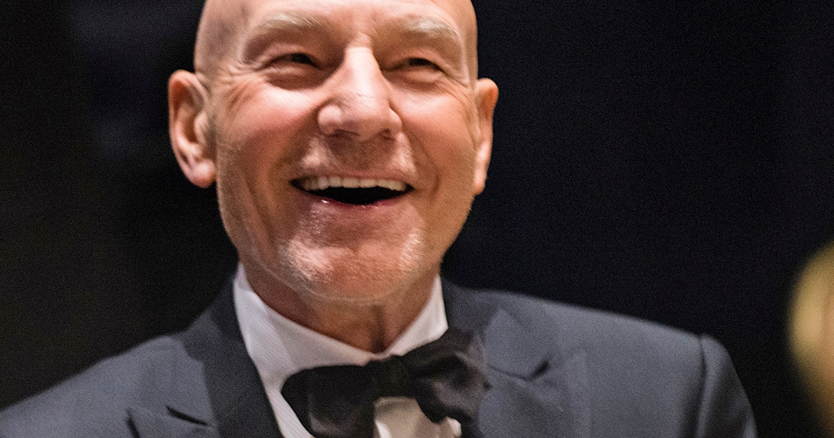 Engage! Patrick Stewart weds -- with a little help from 'X-Men' enemy