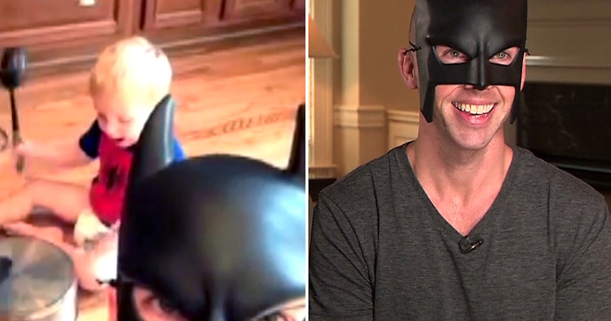 BatDad protects suburbs from bad manners in amazing Vines