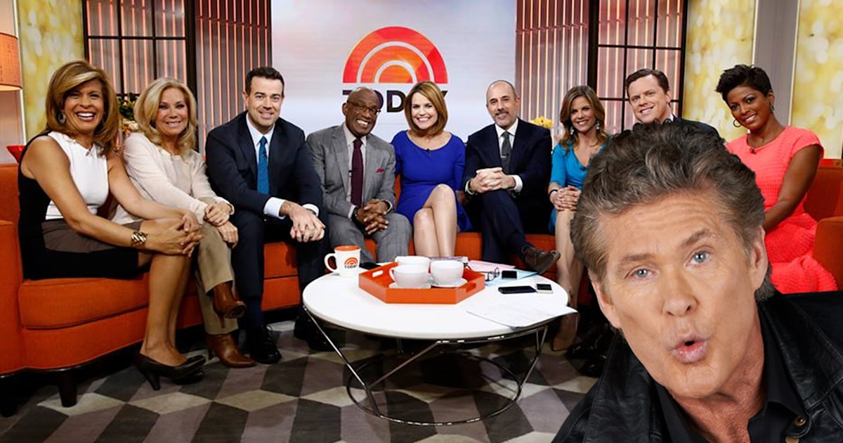 Yup, that's David Hasselhoff, photobombing your pictures