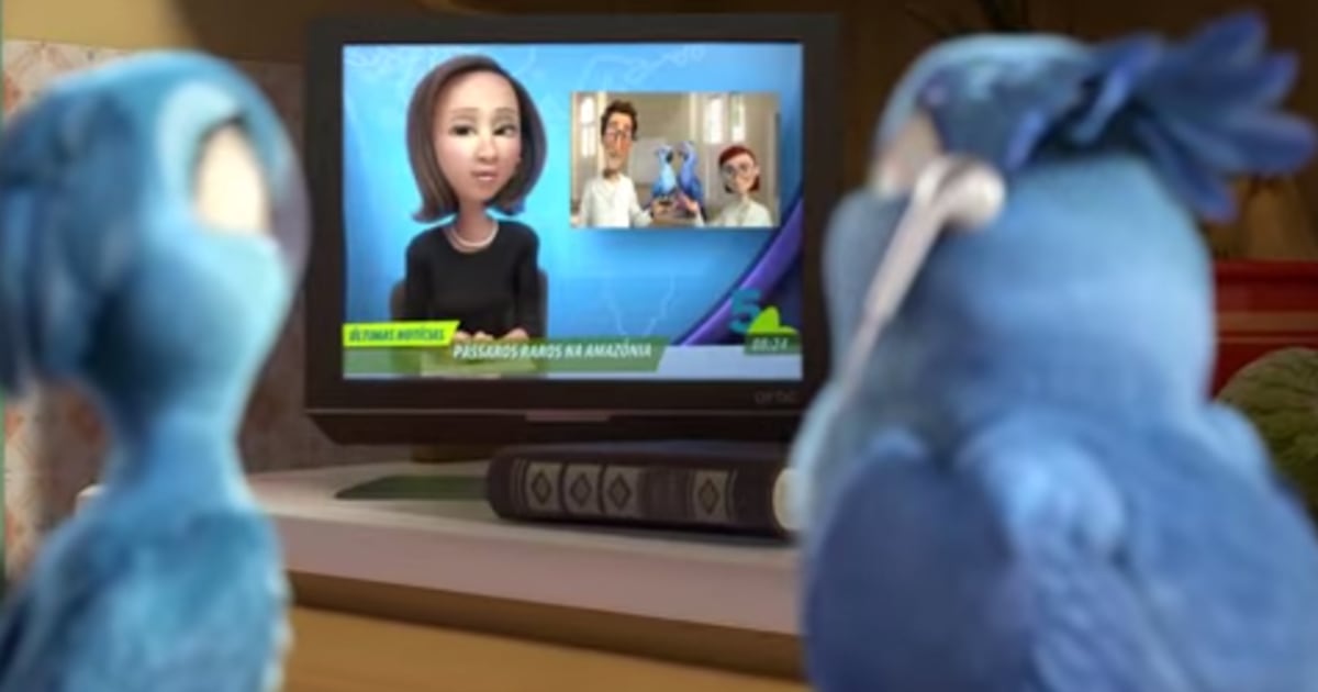 Natalie Morales flies high as a news reporter in 'Rio 2'